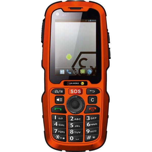 Celular industrial ATEX IS320.1 – Zona 1/21 – Marca I-SAFE MOBILE – ECOM